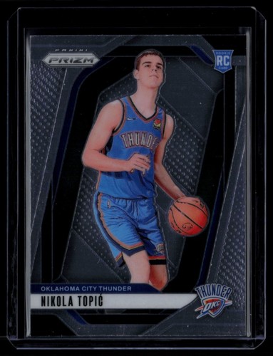 Nikola Topic 2024-25 Panini Prizm #230 RC Oklahoma City Thunder | eBay