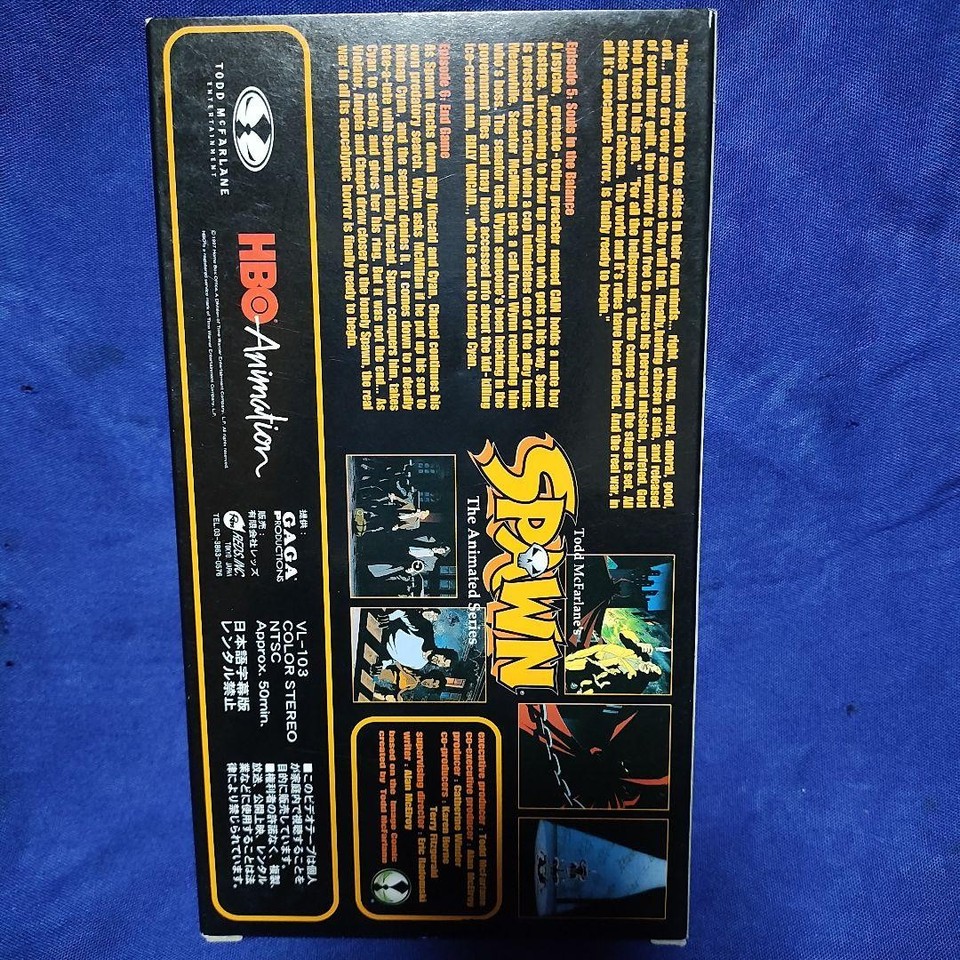 Vhs Video Spawn The Animated Series | eBay