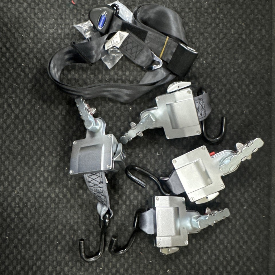 Q'STRAINT WHEELCHAIR RETRACTOR TIE DOWN STRAPS. NEW Q – 8201 – L. | eBay