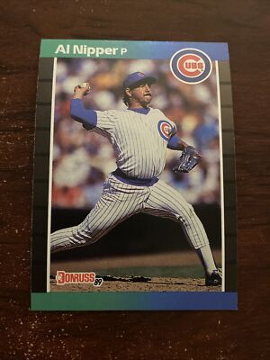 1989 Donruss Baseball Card #394 Al Nipper Chicago Cubs C3294* | eBay