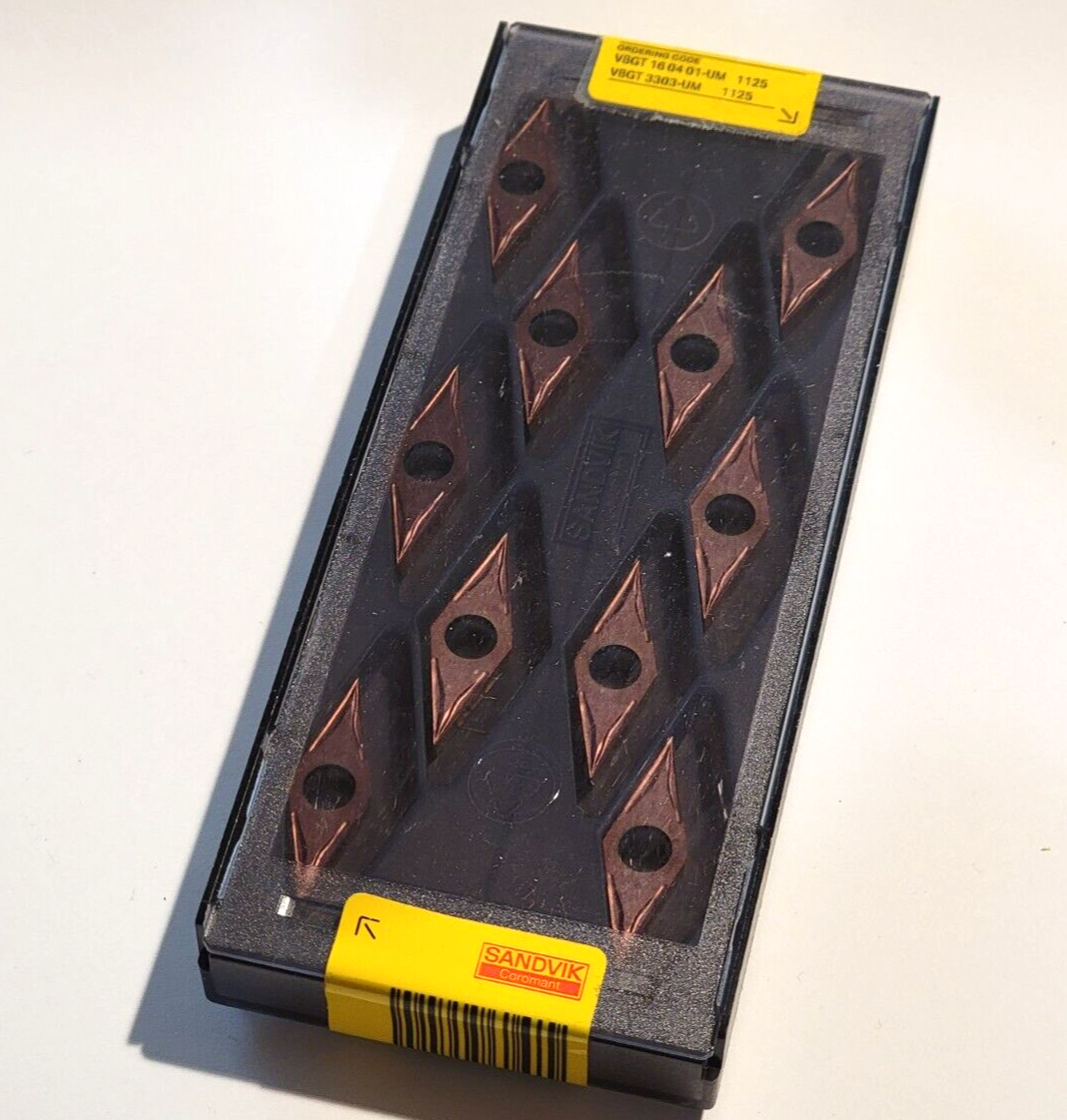 VBGT 330 3 UM 1125 3303 SANDVIK *** 10 INSERTS * FACTORY PACK ** GEUINE ...