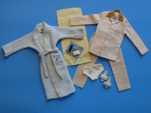 Vtg Barbie Ken #781 #784 Sleeper Set & Terry Togs, Partial Sets ...