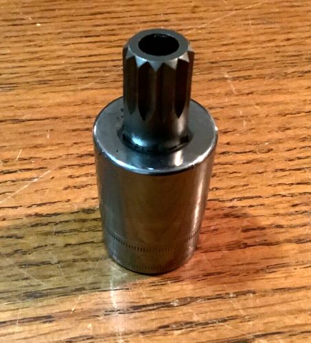 New Snap-on 1/2" Drive 16 mm Stubby Triple Square Bit Socket Driver ...