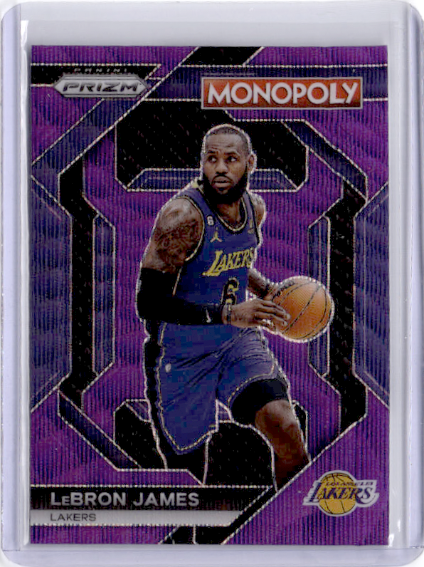 2023-24 Panini Prizm NBA Monopoly LeBron James Purple Wave SP # PS9 | eBay