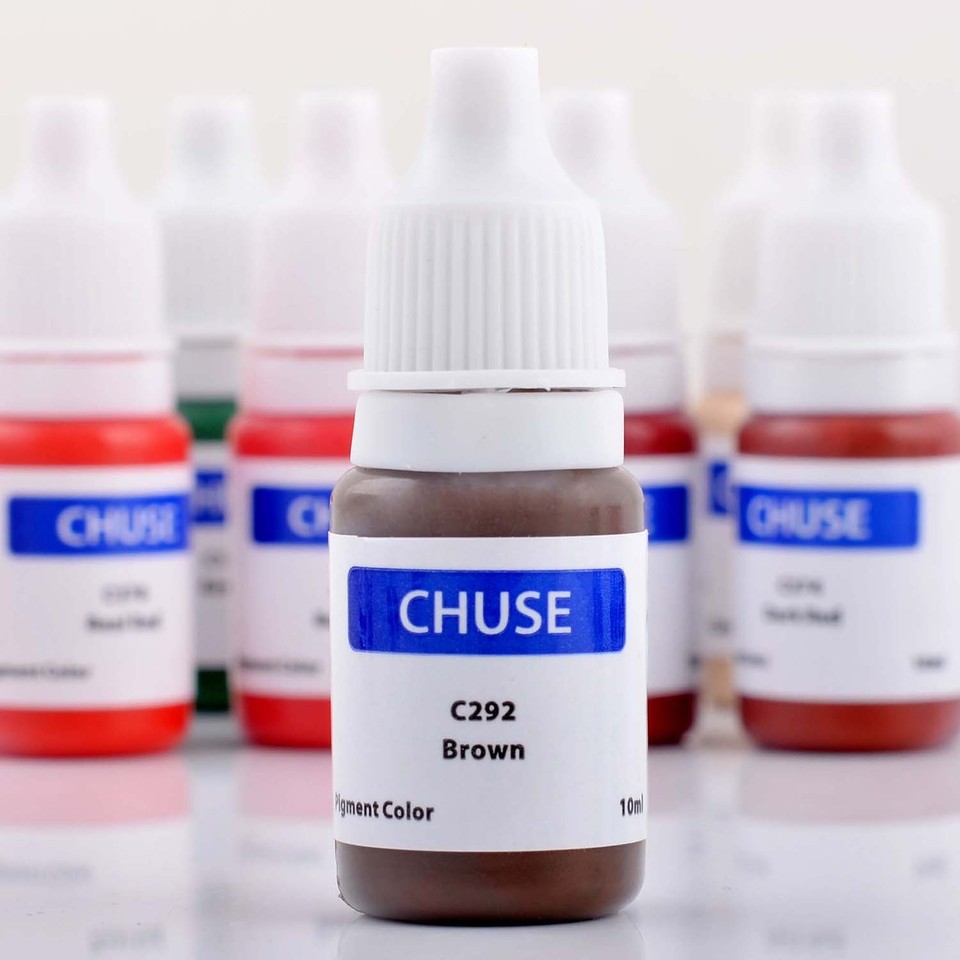 Chuse Permanent Makeup Pigment Eyebrows Microblading Tattoo Ink Derma ...