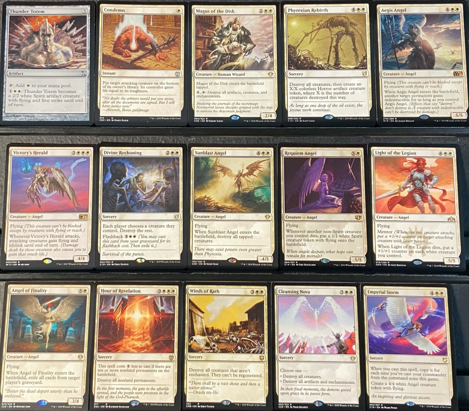 ***Custom Commander Deck*** Sephara Sky's Blade - Angels Tribal - EDH ...
