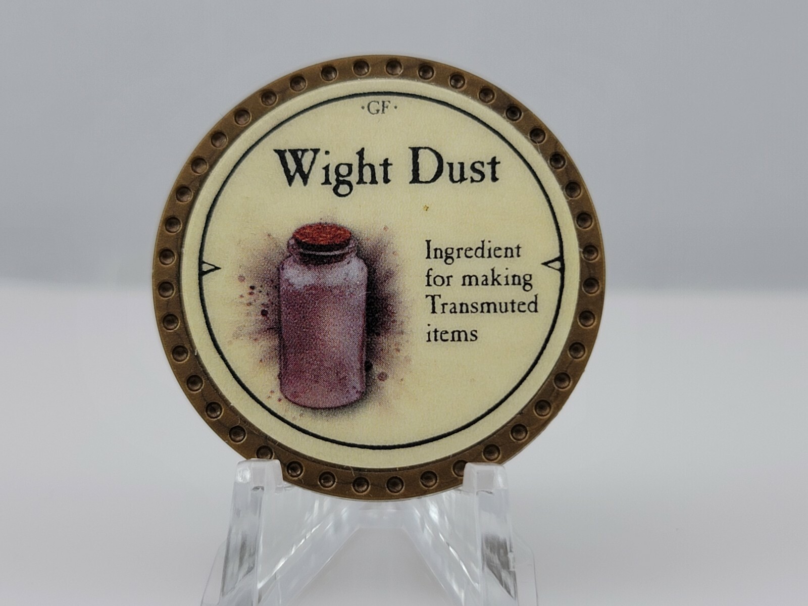 True Dungeon Token Wight Dust Ingredient 2021 Gold | eBay