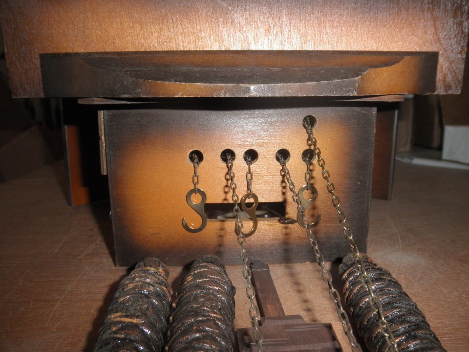 Cuckoo Clock German Trumpeter Black Forest Chalet 1 Day CK3365 | eBay