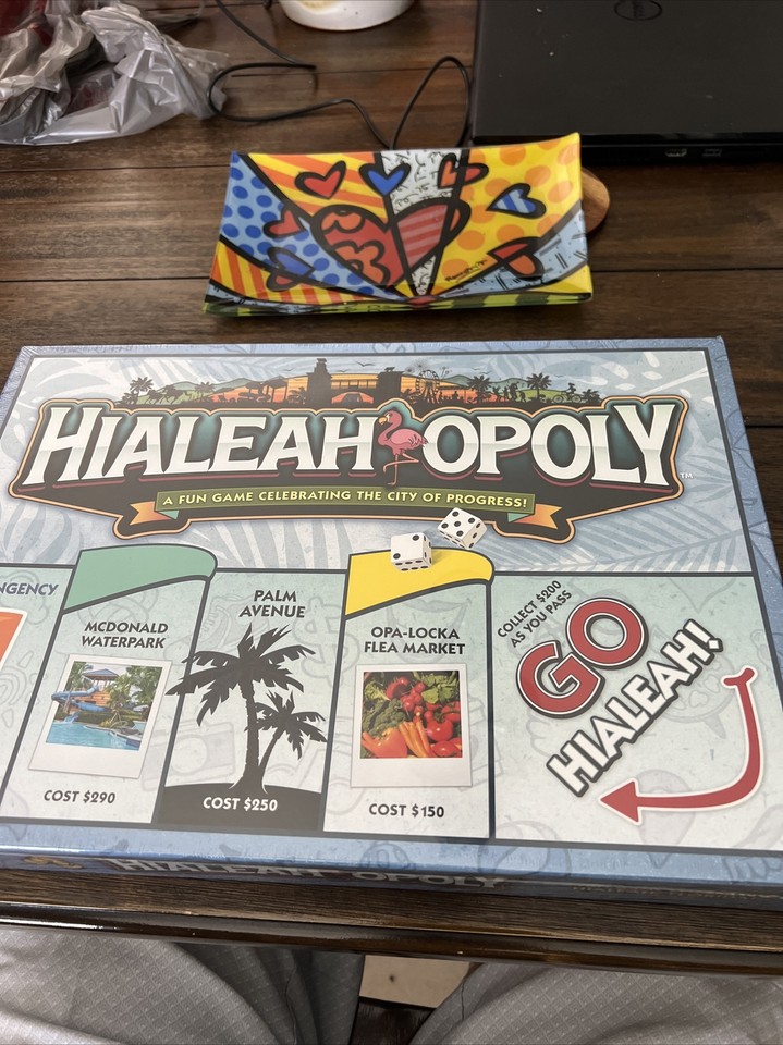 Hialeahopoly Monopoly Hialeah Game Hialeah Opoly 2022 Board Game SEALED ...