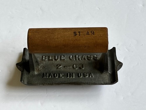Vintage Blue Grass 2-CJ Cement Concrete Joint Grooves USA | eBay
