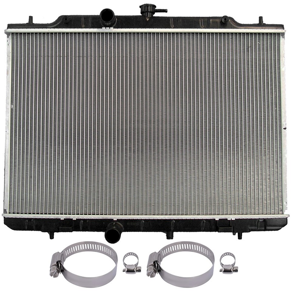 Radiator w/Universal Oil Hose Clamps Kit For Nissan Rogue Nissan Rogue ...