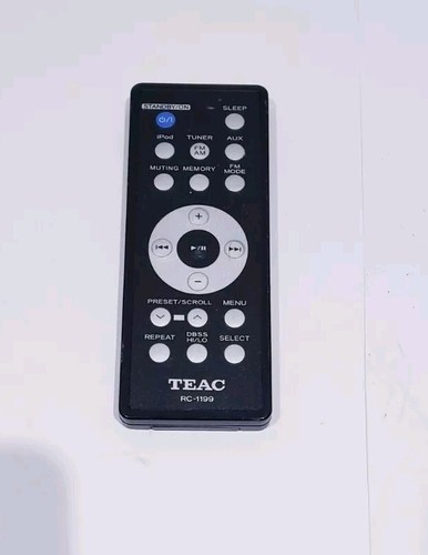 TEAC RC-1199 Hi-Fi Table Clock Radio Audio System Remote Control | eBay
