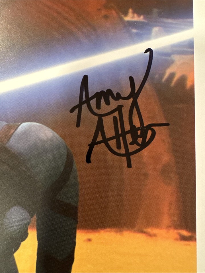 Amy Allen Aayla Secura JEDI Signed STAR WARS 8x10 Photo Official Pix ...