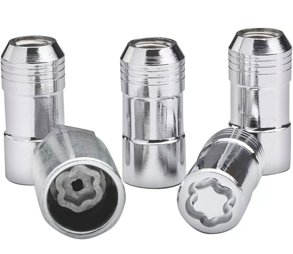 2007-2024 GM Wheel Lock Kit in Chrome. OEM Part # 85105307 | eBay