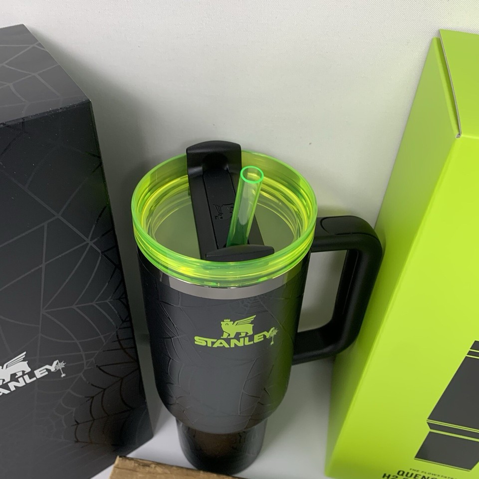 Stanley HALLOWEEN WEB GLOW H2.0 40oz Tumbler Limited Edition IN HAND ...