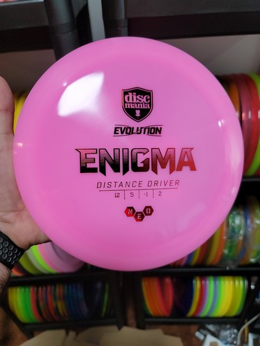 DISCMANIA EVOLUTION NEO ENIGMA Disc Golf Driver Pink 169g | eBay