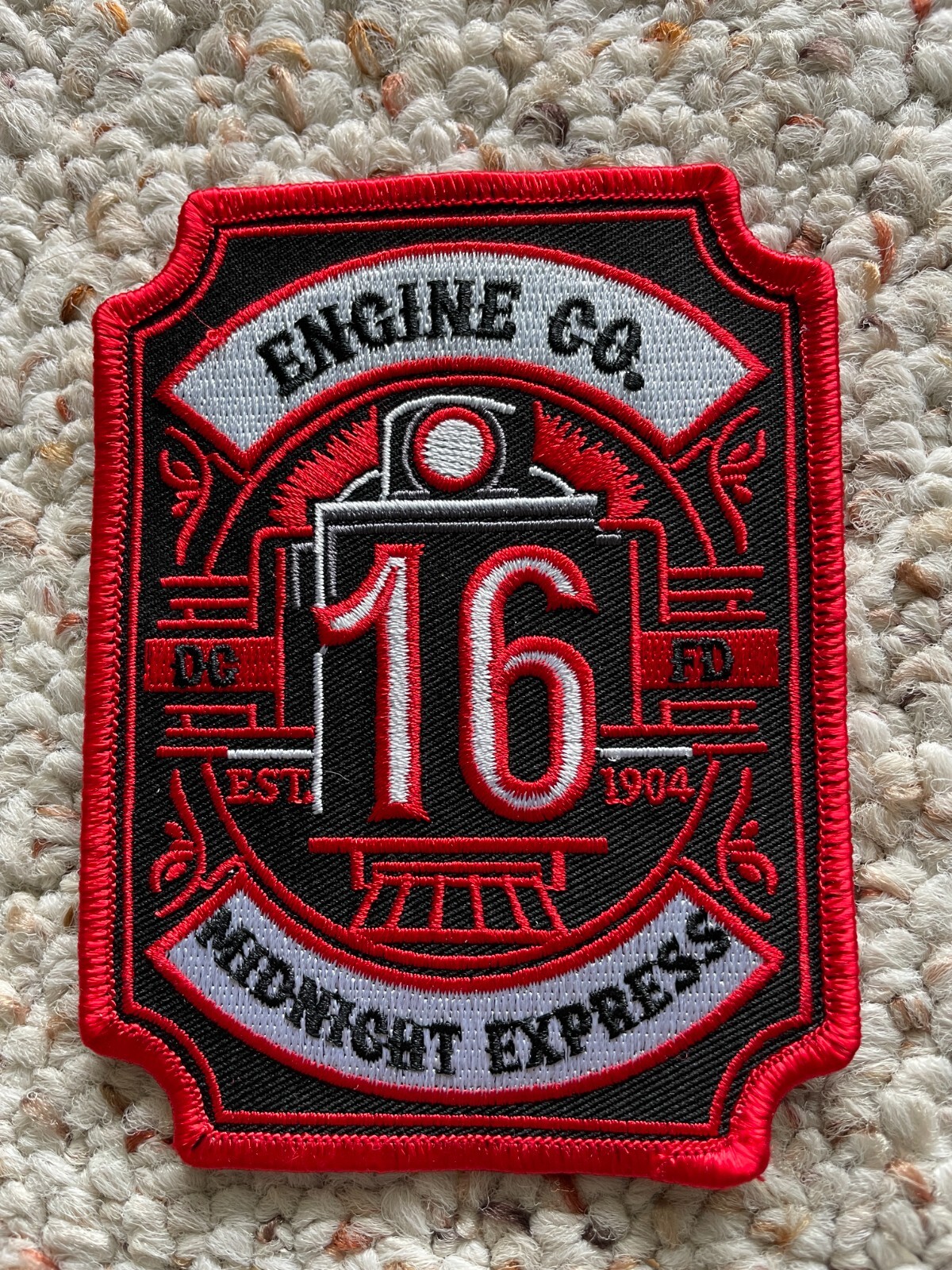 Fire EMS Patch DCFD Engine Co 16 Midnight Express | eBay