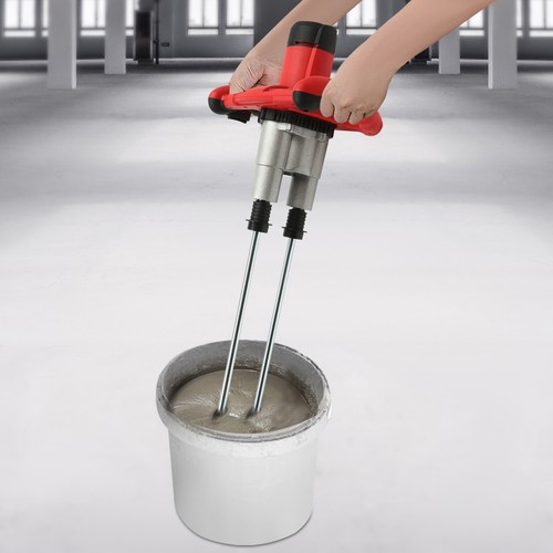 2800W Paint and Mortar Stirrer 2-Gear Concrete Mixer Stirrer 6 Speeds ...