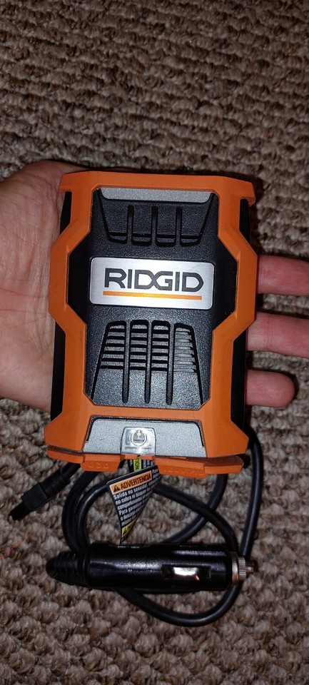 RIDGID RD97100 100W Car Van Truck Power Inverter Complete With CORD ...