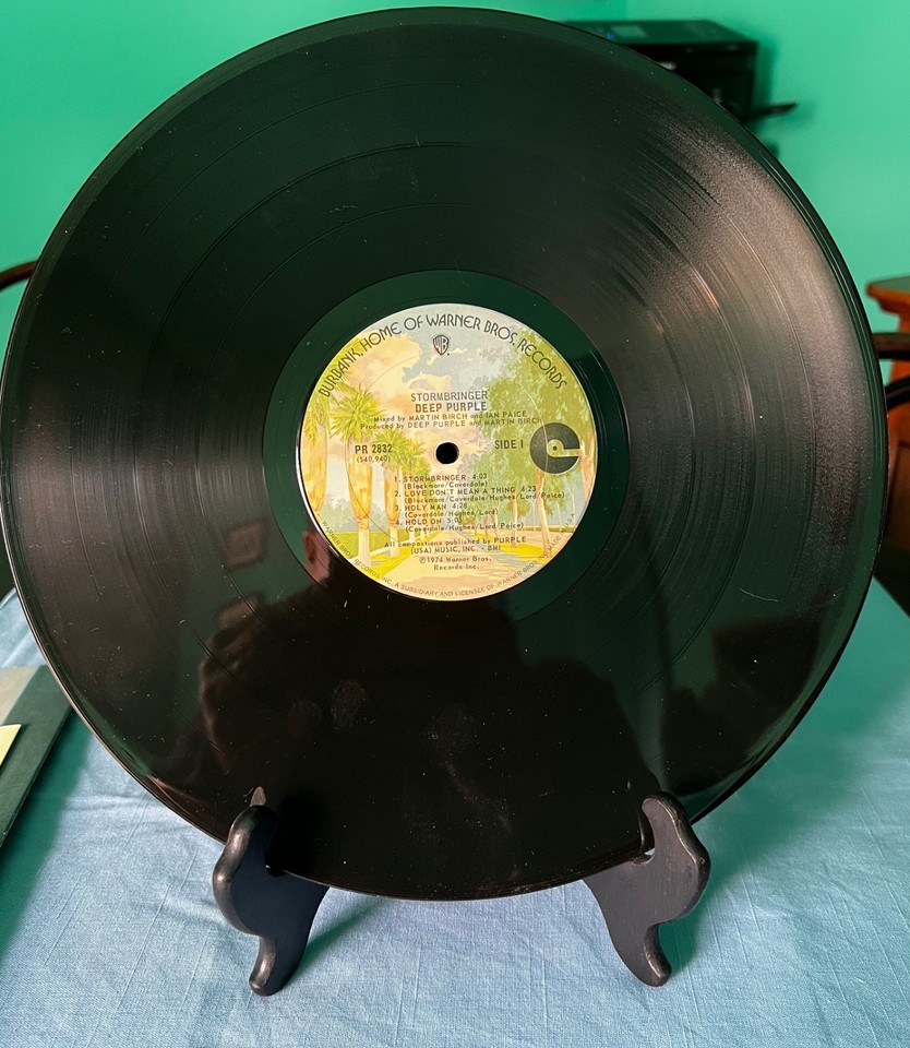 Deep Purple Vinyl LP "Stormbringer" 1974 Warner Brothers PR 2832 Hard ...