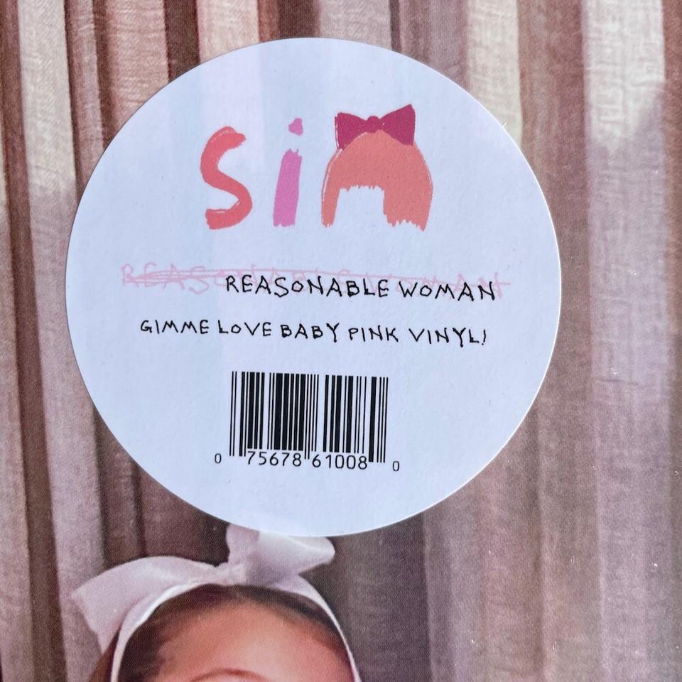 Sia, Reasonable Woman, Pink Colored Vinyl, LP, Atlantic, 2024, NEW | eBay