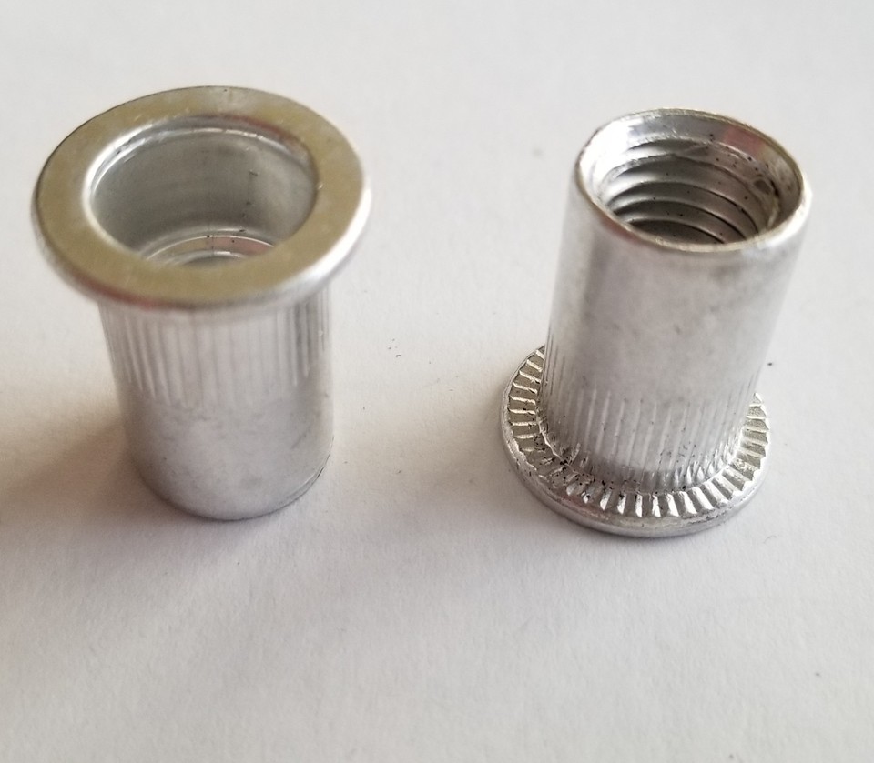 M10 Aluminum Rivet Nut Inserts Rivnut Nutsert 10mm Pack of 10 M10x1.5 ...