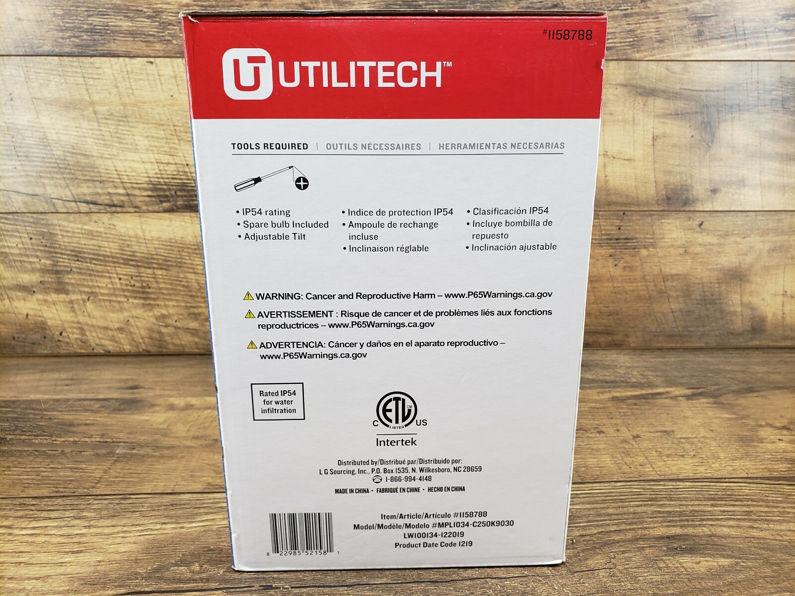 Utilitech 500-watt Halogen Stand Work Light for sale online | eBay