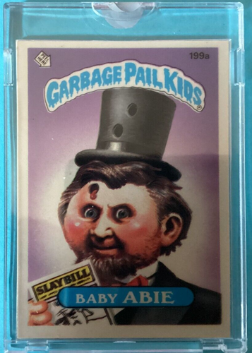 1985 Garbage Pail Kids "Baby ABIE" UNPUBLISHED 1/1 RARE Proof MINT ...