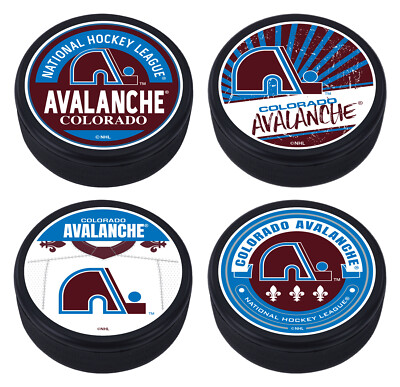 Colorado Avalanche Reverse Retro Logo Textured Raised Letters 4 Hockey ...