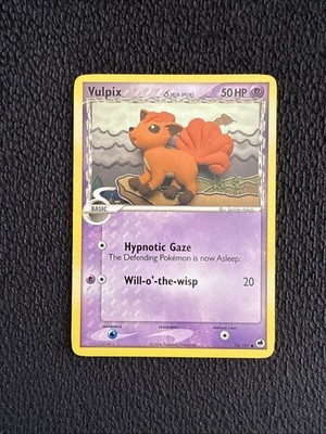 Pokémon TCG Vulpix (Delta Species) EX Dragon Frontiers 70/101 Regular ...