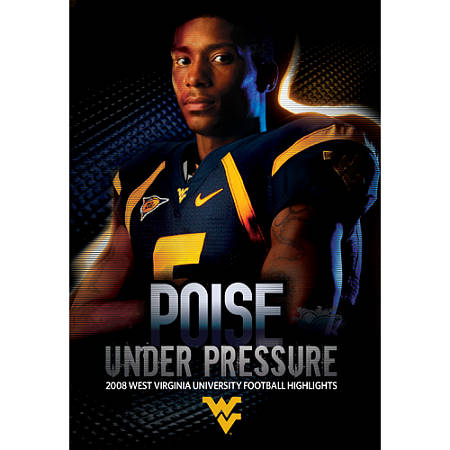 Poise under Pressure -2008 West Virginia Football Highlights (DVD, 2009 ...