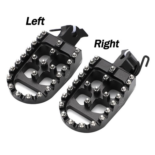 For Kawasaki KLR 650 Foot Pegs with hardware KLR650 Traveler Adventure ...