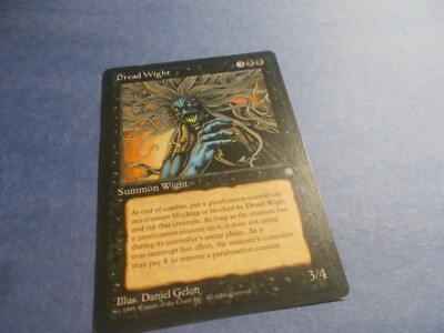 Dread Wight x1 MTG Ice Age Uncommon Black Creature LP | eBay