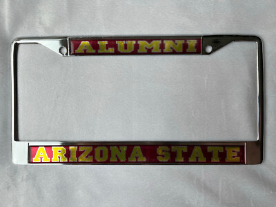 Arizona State Sun Devils Alumni Metal License Plate Frame - Officially ...