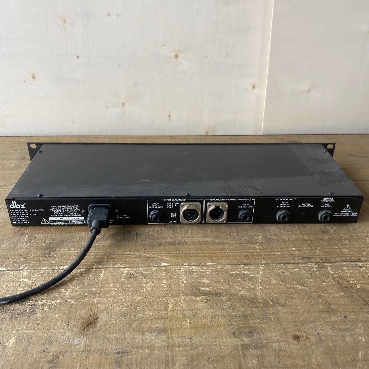 dbx 160A Limiter Dynamic Signal Processor Mono Compressor USED | eBay