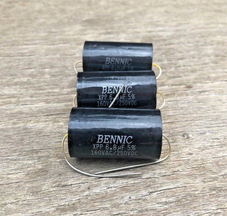 Bennic XPP 1.0 uF-47 uF 250V Audio Hifi Crossover NP Capacitor Dayton ...