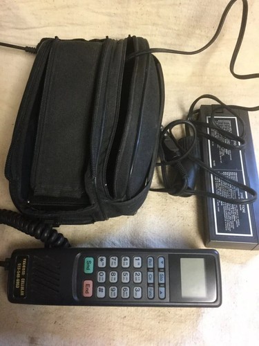 Vintage OKI Mobile Brick Phone With Case | eBay Australia