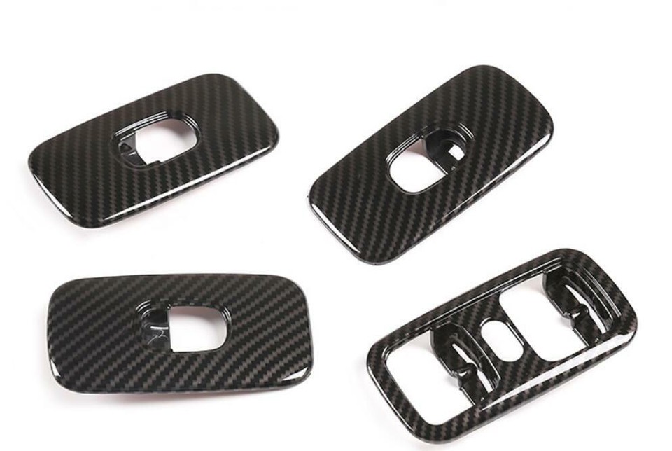 Carbon Fiber Window Lift Switch Cover For Benz G Class W463 G500 G55 ...