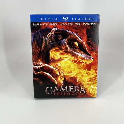 Gamera Trilogy (1-3 Film Blu-ray Box Set) W/ SLIPCOVER Daiei Kaiju ...