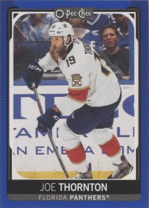 2021-22 Upper Deck Series 2 - O-Pee-Chee Update Joe Thornton #606 Blue ...