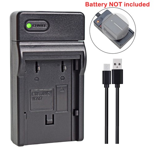 Battery Charger For JVC BN-VF707 U BN-VF714 U BN-VF733 BN-VF733U AA-VF7 ...