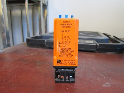 Diversified Electronics Phase Unbalance Monitor SLD-440-ASA 360-460-V 2 ...