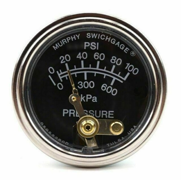 FW Murphy 20P Series Mechanical Pressure Gauge for sale online | eBay