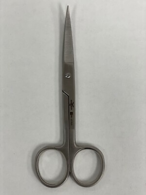 6 Operating Scissors, 5", Standard Pattern, Curved, Sharp/Sharp Tips ...