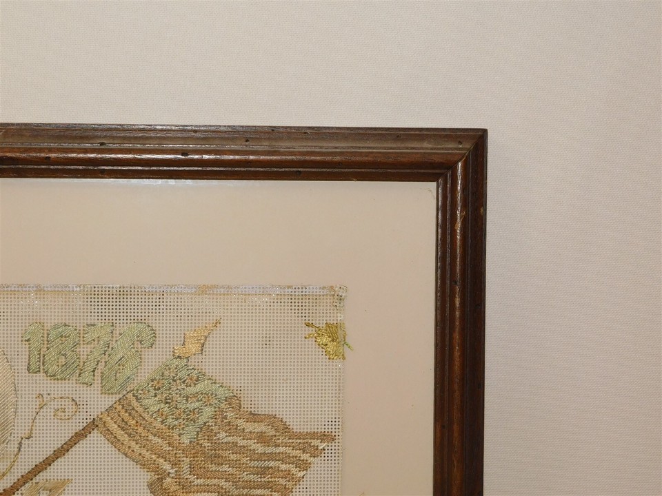 RARE Victorian Paper Punch Sampler George Washington Centennial 1776 ...