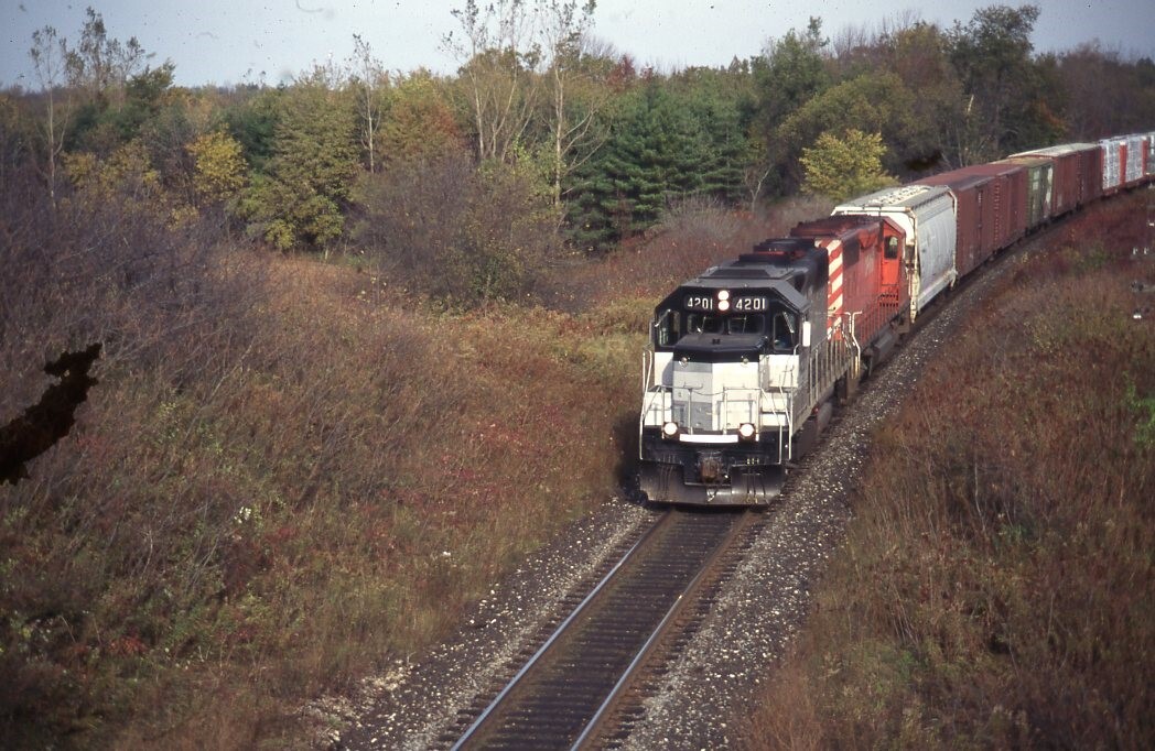 Trolls? Railroad Train Locomotive 2401 HLCX Original 1997 Photo Slide ...