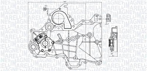 Oil Pump For HYUNDAI Accent IV Elantra KIA Carens III Ceed 06-23 21350 ...