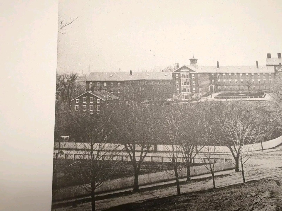 Worcester Asylum For Chronic Insane, Rare 1880s Photogravure & Essay ...