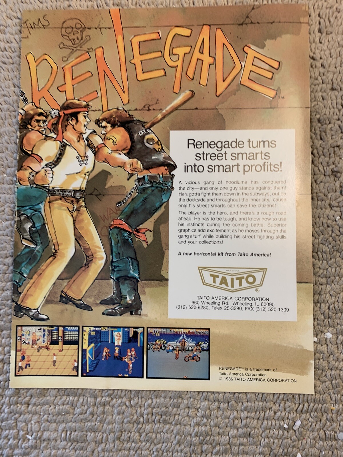 Renegade Video Game