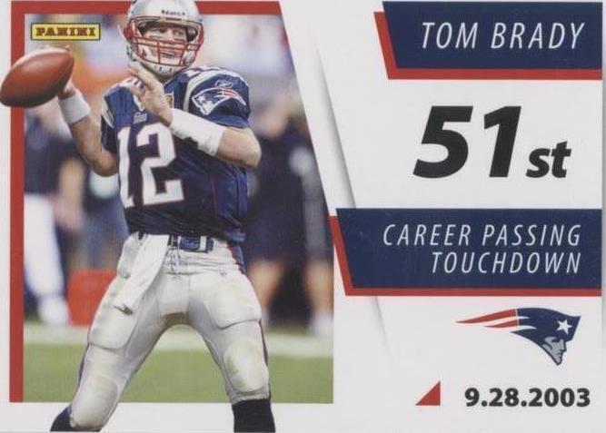 2021 Score - Tom Brady Td Tribute Tom Brady #TBT-51 for sale online | eBay